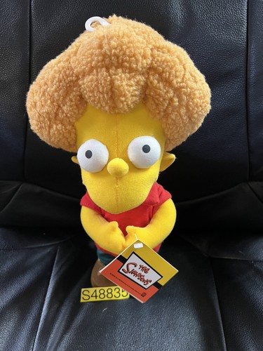 SIMPSONS TODD FLANDERS UNITED LABELS 14” PLUSH NEW WITH TAGS RARE HARD ...