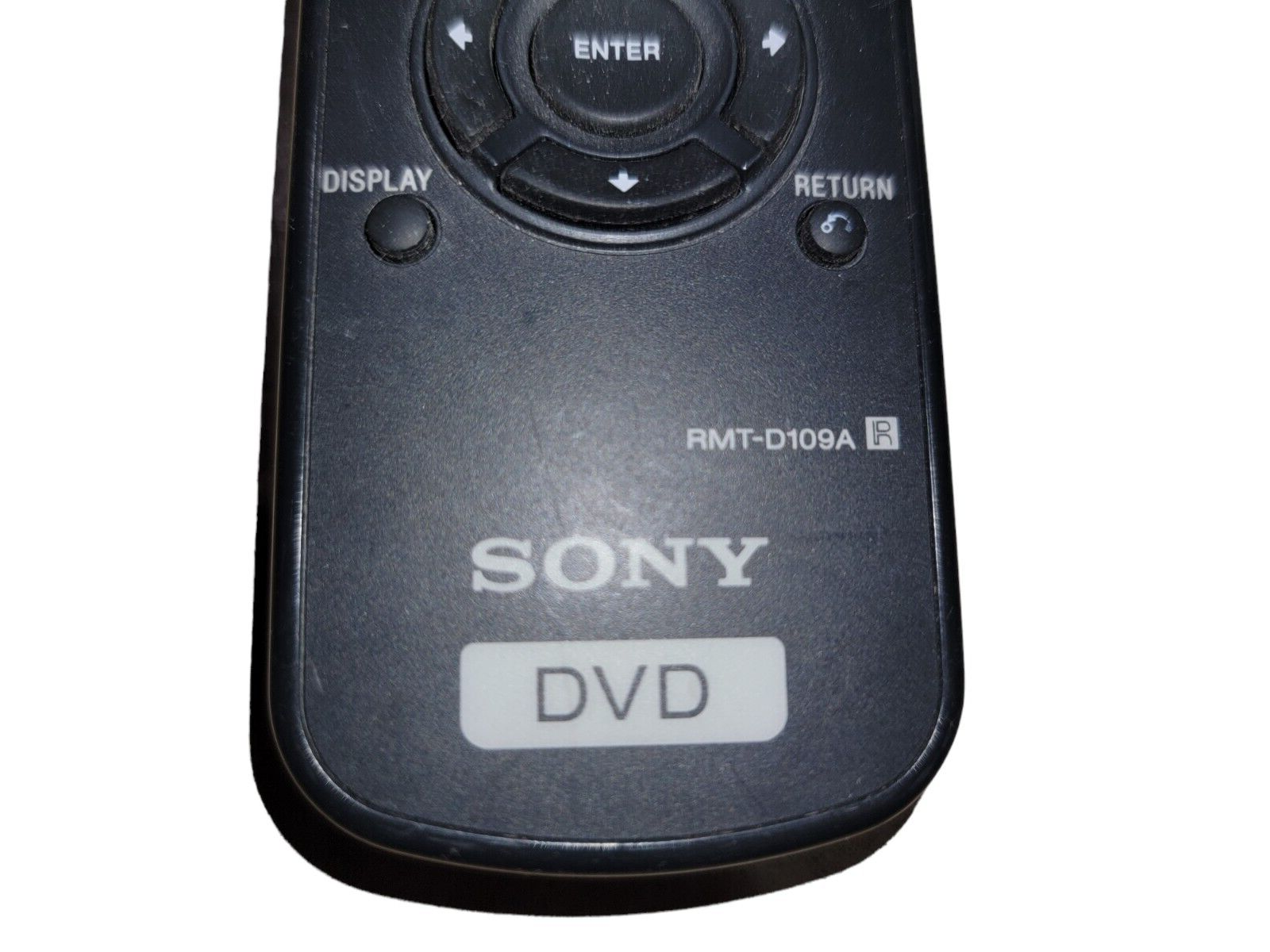 Original Sony Remote Control RMT-D109A DVP-S33 DVP-330 DVP-S330D DVP ...