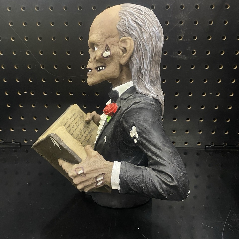 Spirit Halloween Tales from the Crypt The Keeper Bust Statue 10" BRAND ...