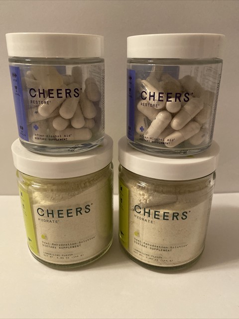 Cheers Thrive Plus Restore After Alcohol Aid Hangover Capsules 36 Pills ...