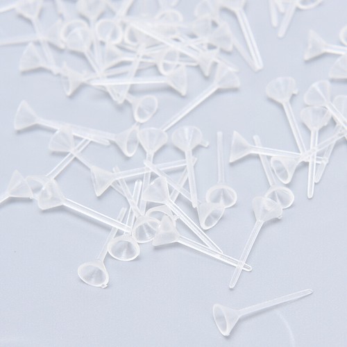 500Pcs/Lot Plastic Blank Flat/Cup Stud Earring Pins Pad Earrings ...