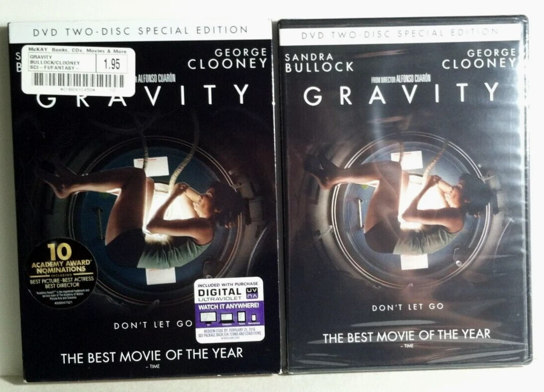 Gravity Dvd Cover