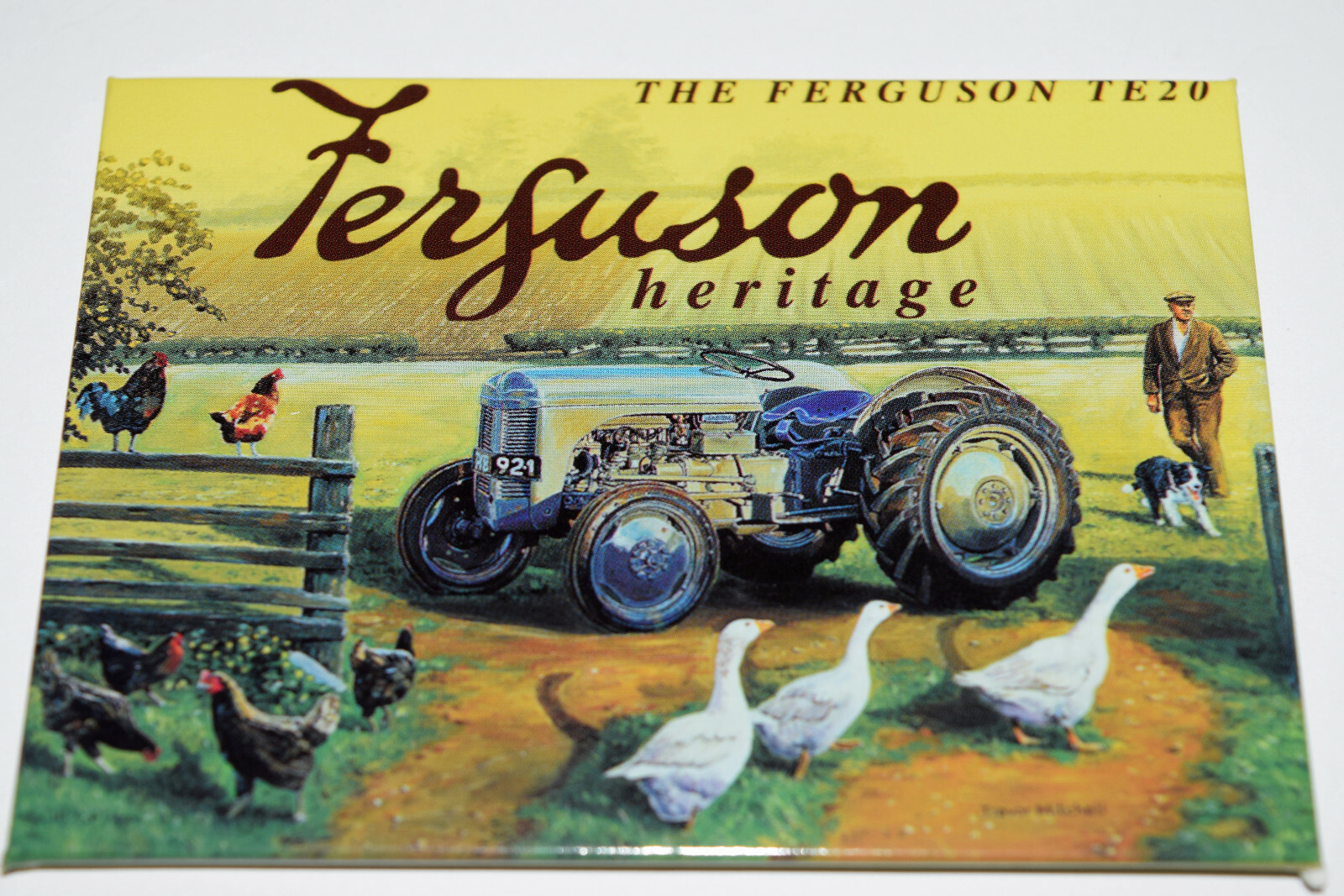 Tractor Advertising Tin Signs T20 Grey/Red Vintage Fergy - variations ...
