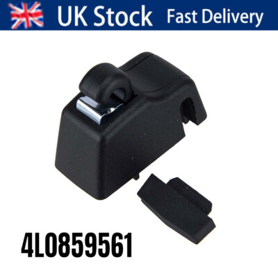 Sun Visor Black Clip Hook Retainer 4L0859562/4L0859561 For Audi Q7 VW ...