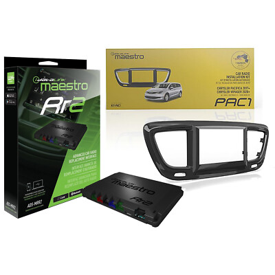 Maestro KITPAC1 Dash Kit + ADS- MRR2 Universal Radio Replacement & SWC ...