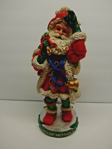 England Santa Lord of Misrule Figurine 1995 Santa's Magical Toy Shop ...