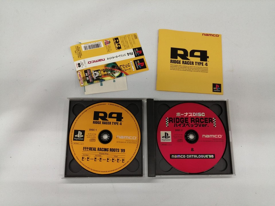 Namco R4 Ridge Racer Type4 Playstation PS1 | eBay