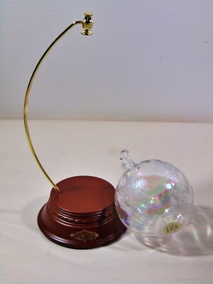 Princess House Christmas Ornament and Stand | eBay