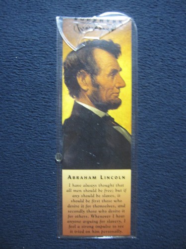 Abraham Lincoln Bookmark | eBay
