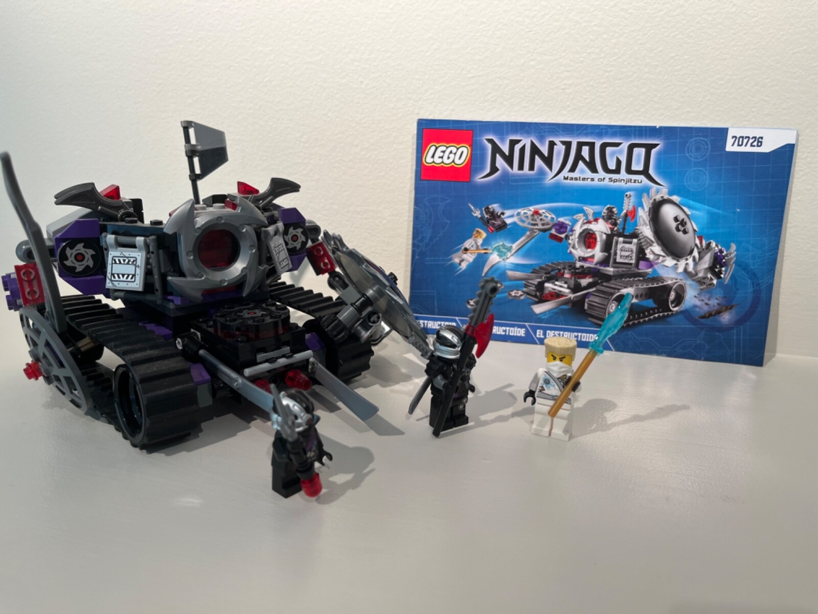 LEGO 70726 Ninjago Destructoid - Complete set with Box and Instructions ...