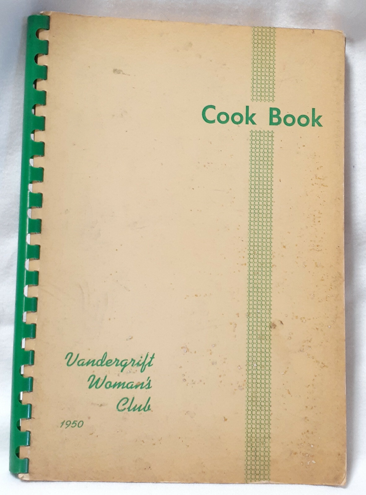 Vandergrift Womans Club Cook Book 1950 Vintage Plus Handwritten Clipped ...