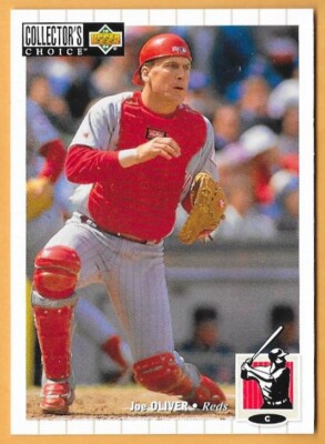 JOE OLIVER CINCINNATI REDS #220 - UPPER DECK COLLECTOR'S CHOICE NM-MT ...