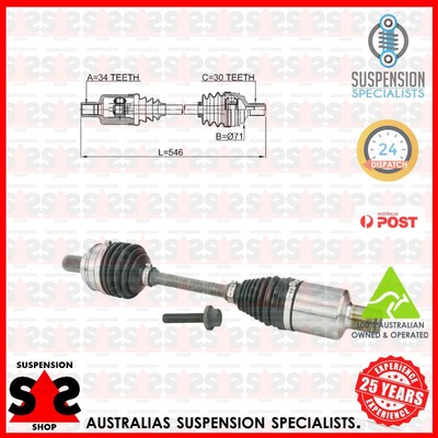 Front Axle Left Drive Shaft Suit MERCEDES-BENZ S-Class CL 500 4-matic ...