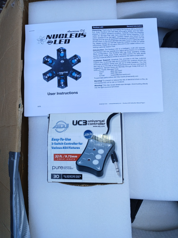 American Dj nucleus ADJ LED light | eBay UK