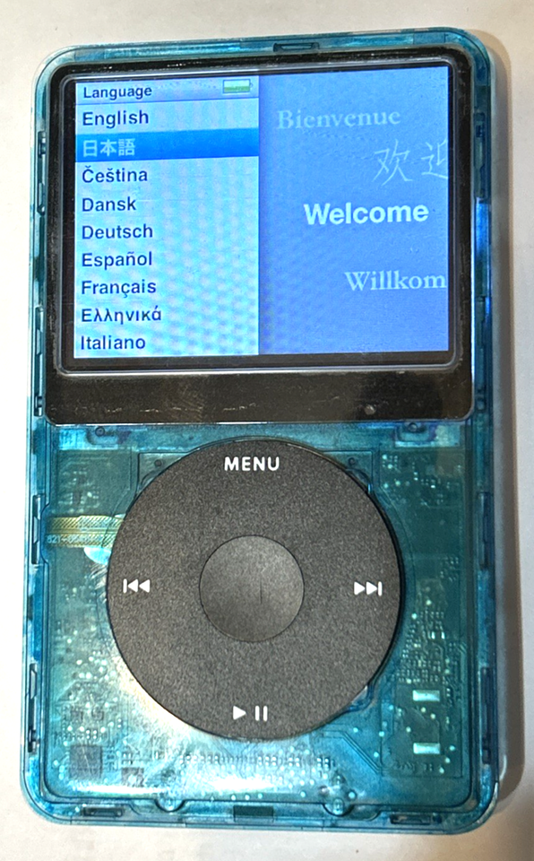 APPLE iPOD CLASSIC 7th Generation Atomic Teelander 256GB SSD with Mega ...
