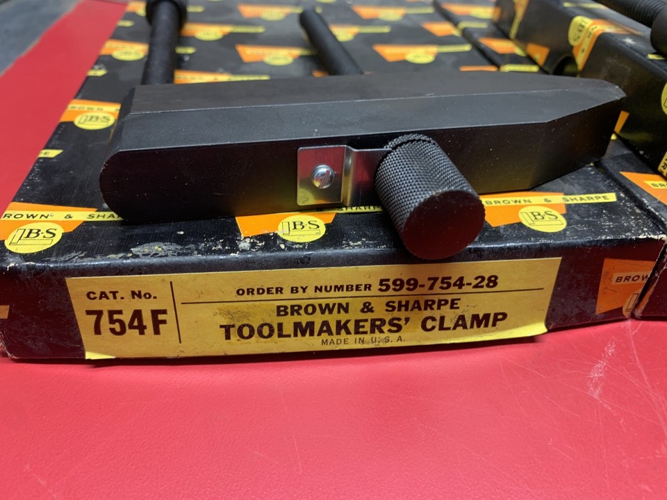 Machinist Tool: Lot of 12 Brown & Sharpe Toolmakers Clamps (NOS) | eBay
