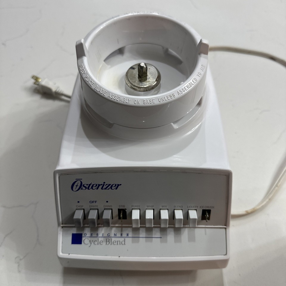 Vintage SUNBEAM-OSTER Osterizer Blender Designer Cycle - 8 Speed | eBay