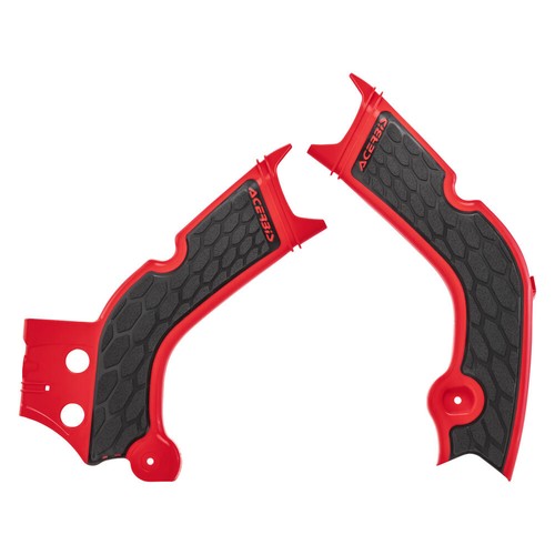 Acerbis X-Grip Frame Guards Red/Black For Honda CRF450R Works Edition ...