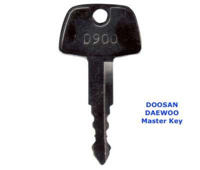 D900 DOOSAN DAEWOO Master Plant Excavator Digger Key + FAST FREE POST ...