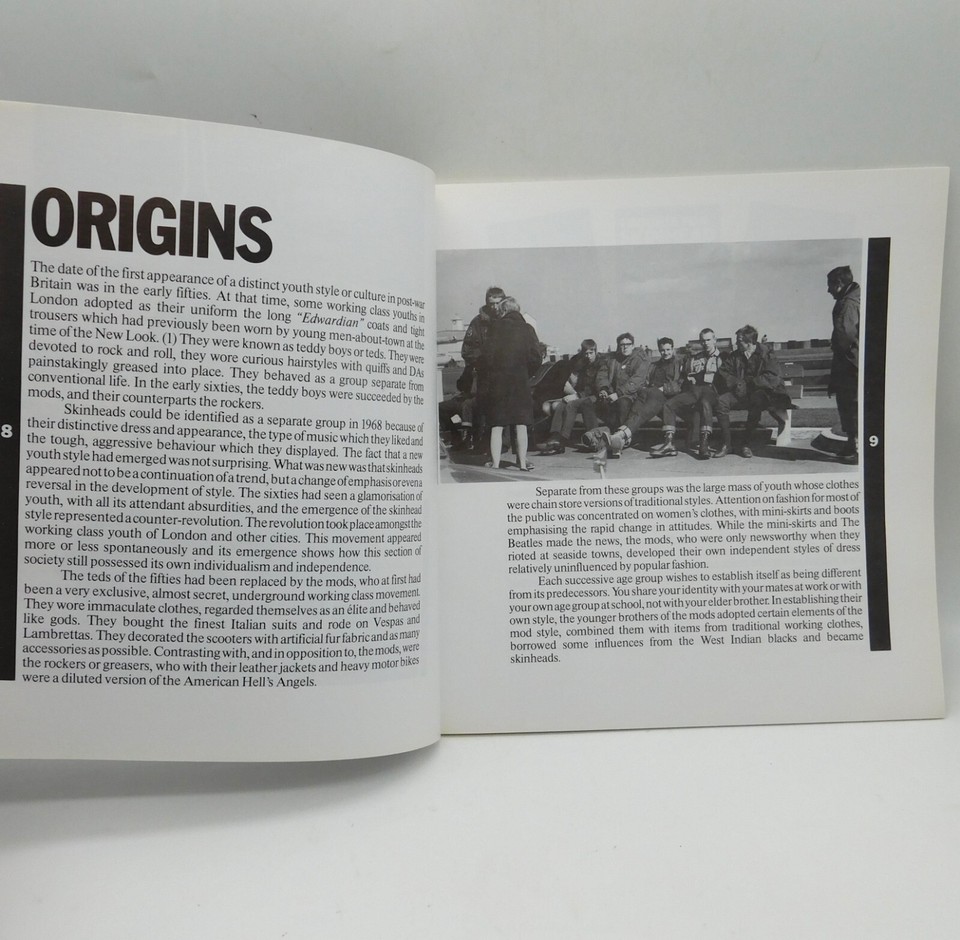 Skinhead by Nick Knight Youth Culture Photography Book 1982 Pulp Art ...