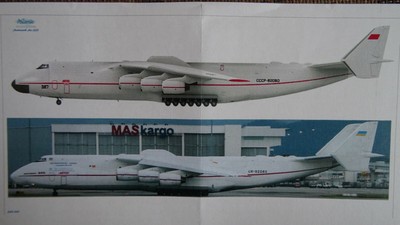 Toys & Hobbies Toy Models & Kits Metallic Details 1/144 Antonov An-225 ...