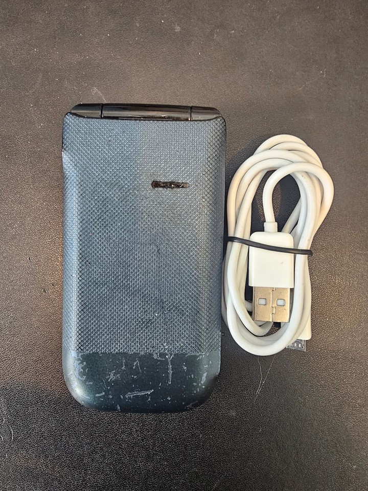 Alcatel One Touch 768 Blue Black T-Mobile GSM 3G Basic Flip Cell Phone ...