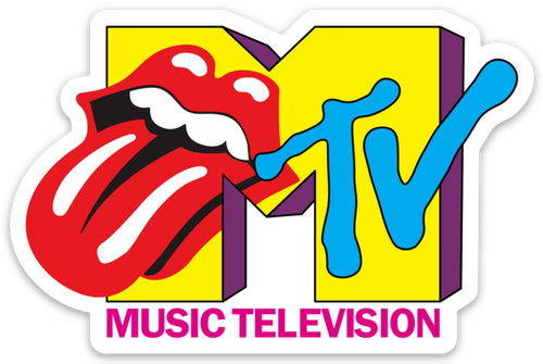 MTV Logo likeness sticker - Music Television - Music Videos | eBay