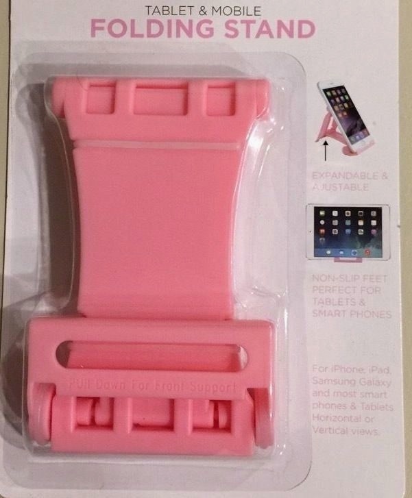 Tablet, Mobile Folding Stand, Hands Free Holding, PINK, PURPLE, BLACK ...