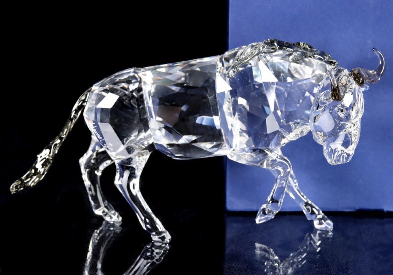 Swarovski Crystal GNU Buffalo Oxen Figurine 933662 for sale online | eBay