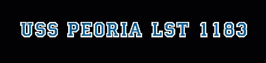 USS PEORIA LST 1183 Decal US NAVY Military USN S01 | eBay
