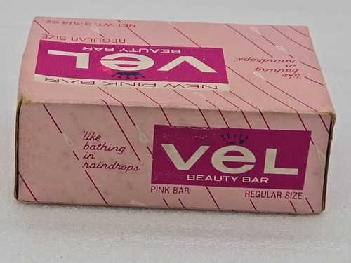 Vintage 1960s NOS Sealed Vel Beauty Bar Soap Regular 3 5/8 oz Size NEW ...