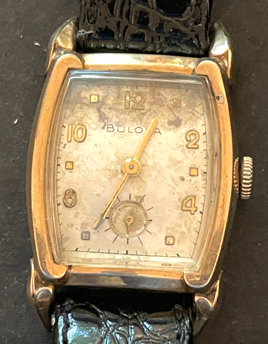 Vintage 1953 Bulova Cal 10BM Men's Watch Running Ticks 10 BM 17j USA | eBay