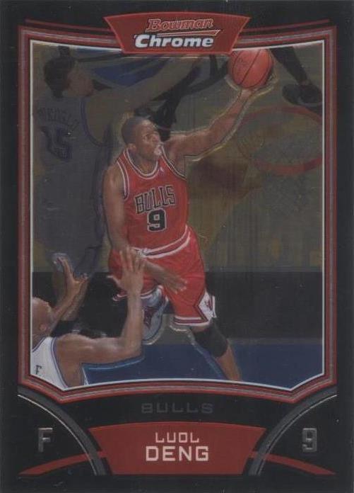 2008-09 Bowman Draft Picks & Stars - Chrome Luol Deng #66 for sale ...