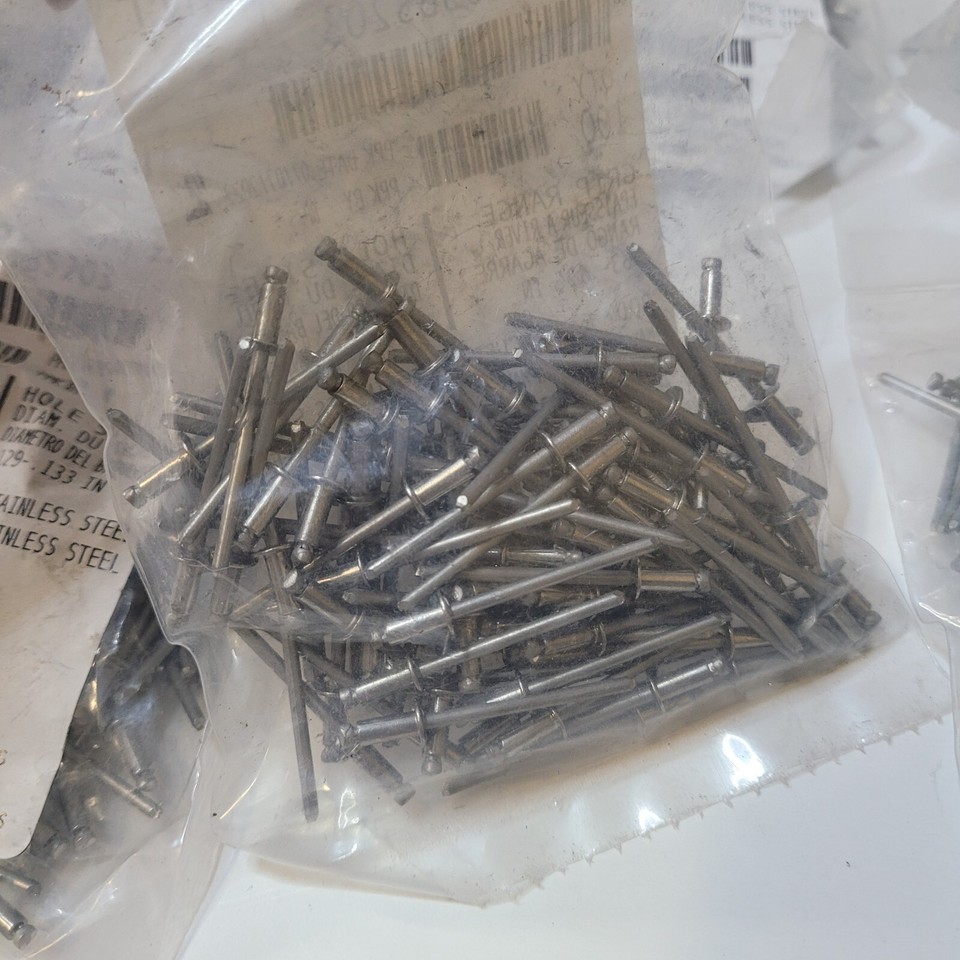 SSDH42SSBS203 Body Rivets 10 Packs Of 100 = 1,000pcs Stainless Steel | eBay