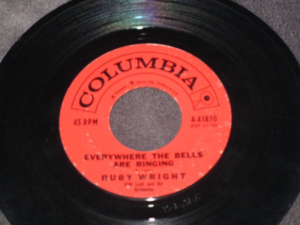 Ruth Lyons/Ruby Wright-All Because It's Christmas/Everywhere The Bells ...