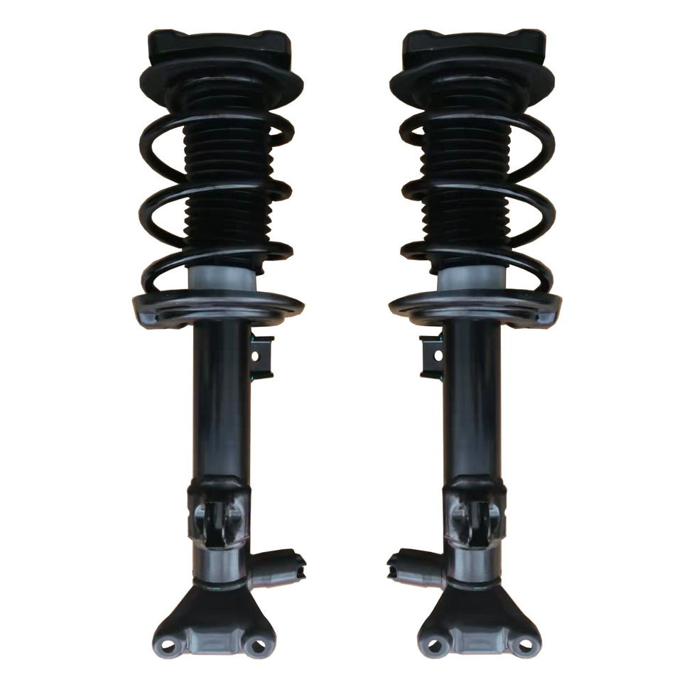 4PC Front Rear Shock Struts Assys For Mercedes C E Class C204 W207 W204 ...