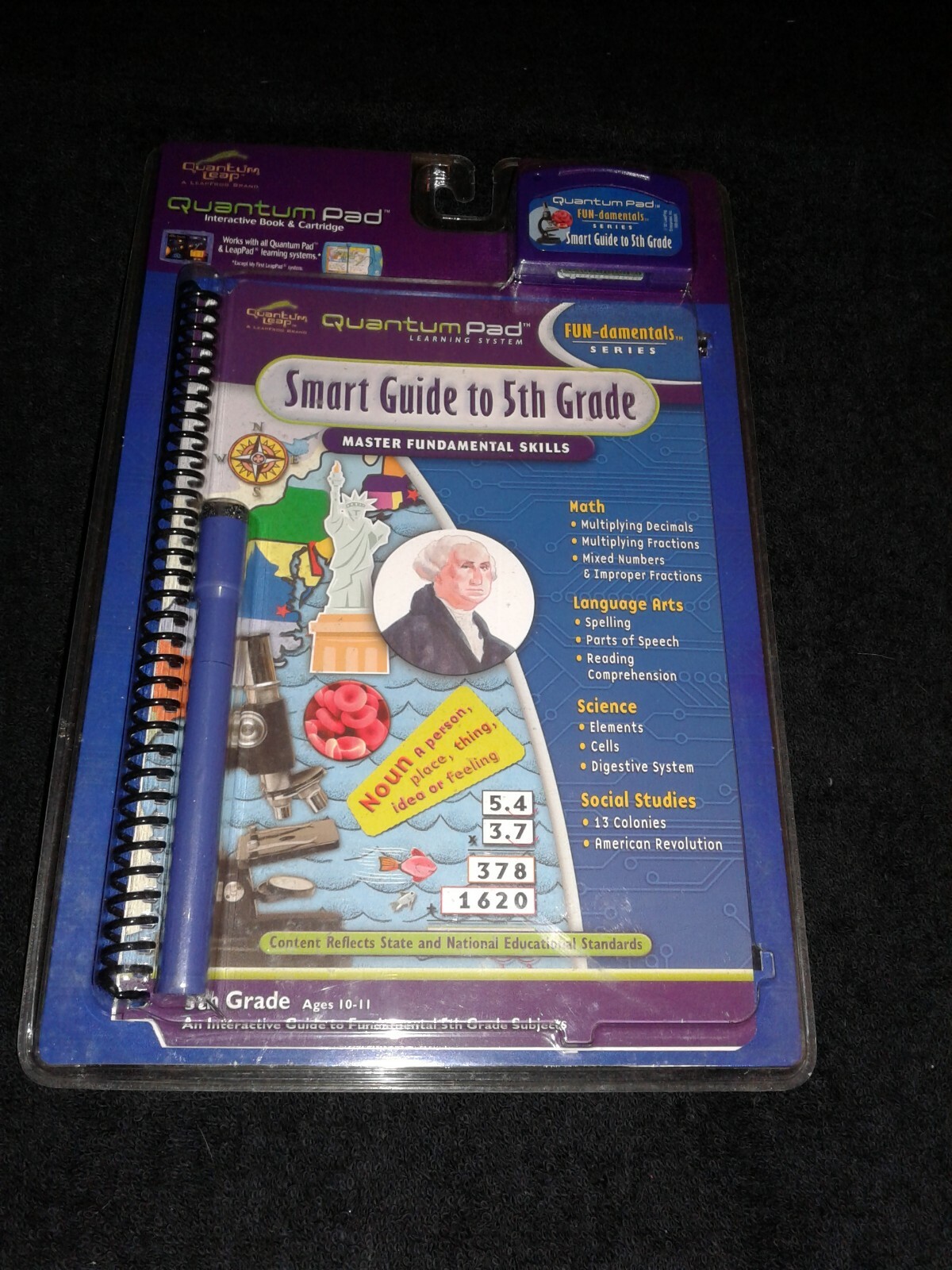 Quantum Leap Pad Smart Guide to 3rd Grade Book and Cartridge ...