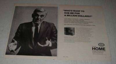 1969 The Home Insurance Company Ad - Who'd Sue Me | eBay
