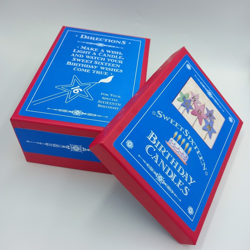 16 Wishes Candle Box Sweet Sixteen Celebration Gift | eBay UK