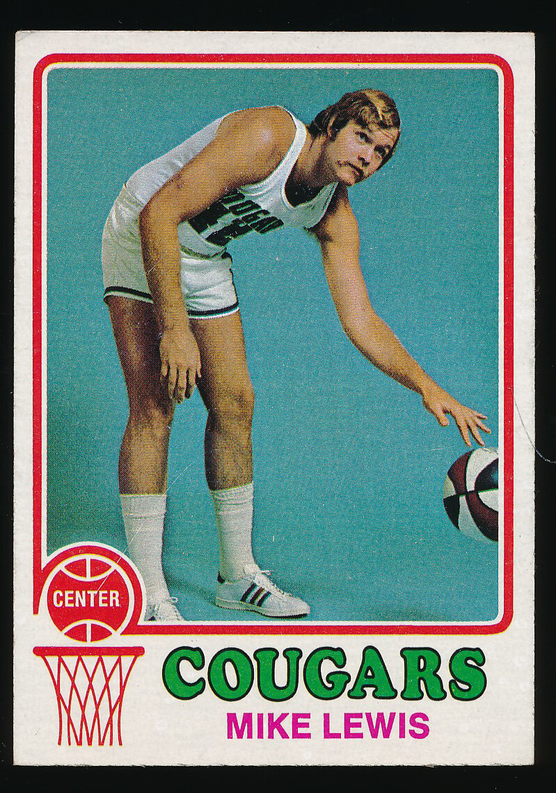 1973-74 Topps #219 Mike Lewis - Carolina Cougars EXMT (A01A) | eBay