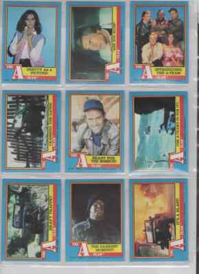 8E2-1 1983 Topps The A-Team Trading Cards *PICK FROM LIST* | eBay