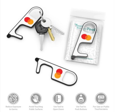 Contactless No Touch Door Opener Tool with Touchscreen Stylus | eBay