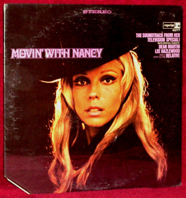 TV OST LP MOVIN' WITH NANCY NANCY SINATRA 1967 REPRISE WITH GUEST STARS ...