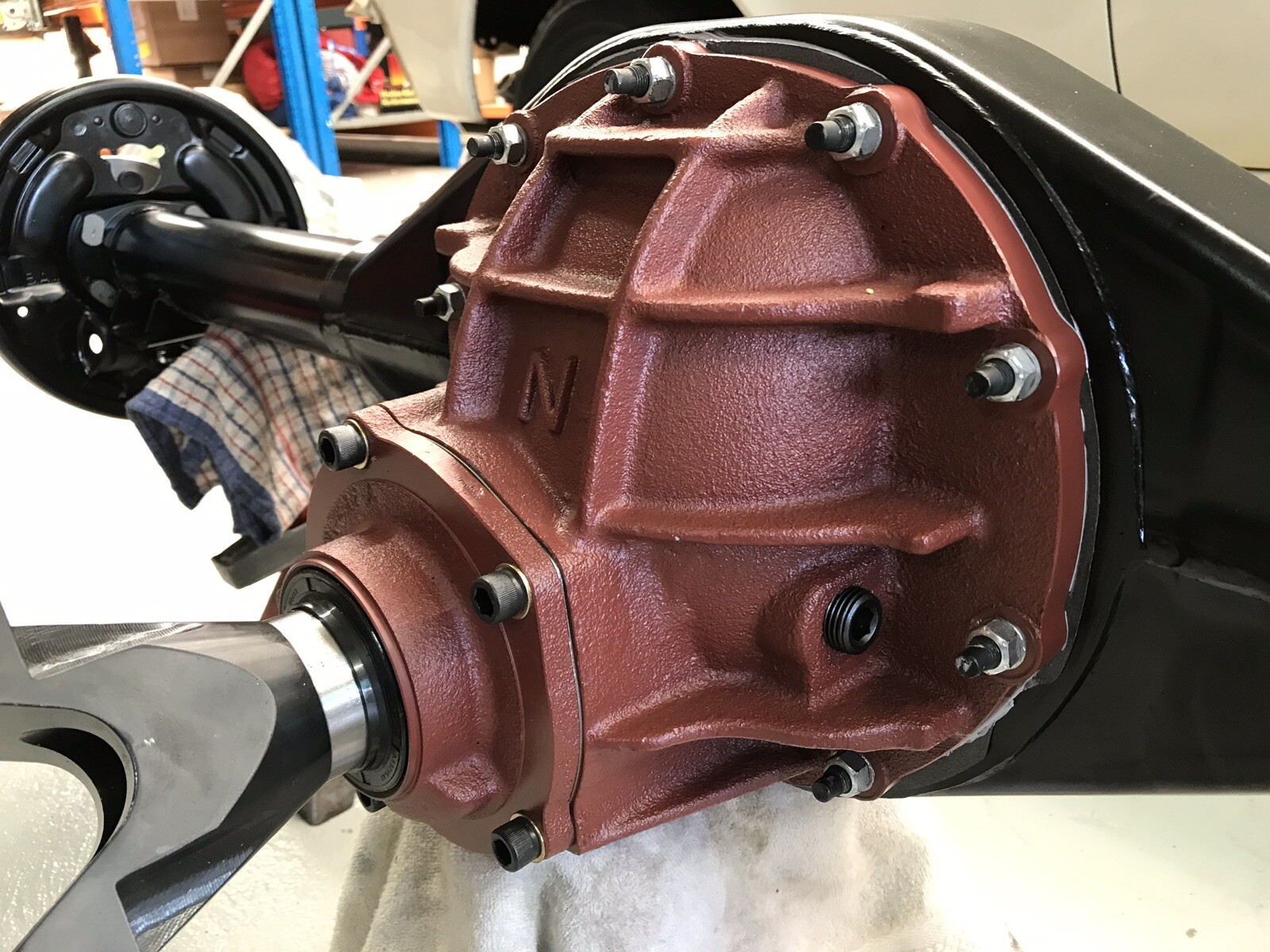 STRANGE PRO IRON 9 INCH DIFF CENTRE EATON TRU TRAC 35 SPLINE | eBay