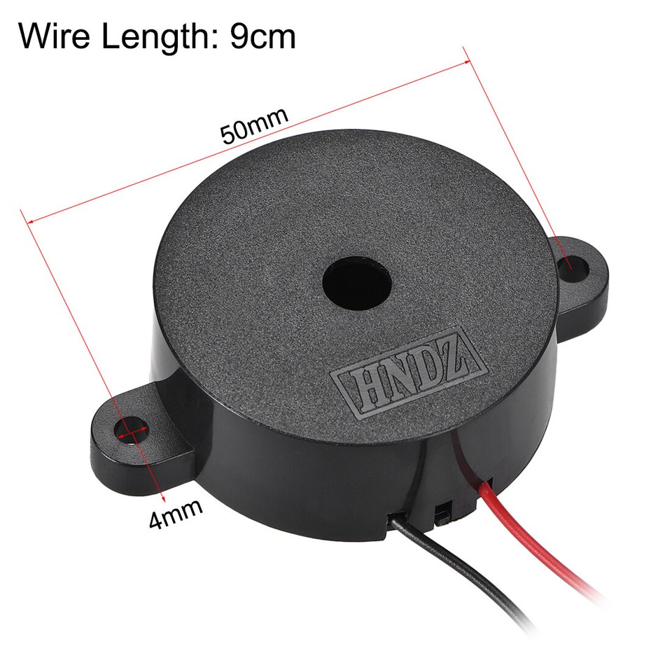 DC 12V Active Electronic Buzzer Alarm Intermittent Sound Beep Speaker ...