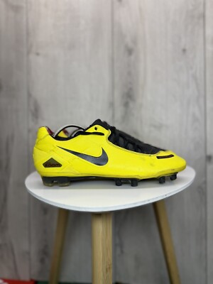 Nike Total 90 T90 Laser Zoom FG Bosnia RARE Soccer White Cleats US 10 ...