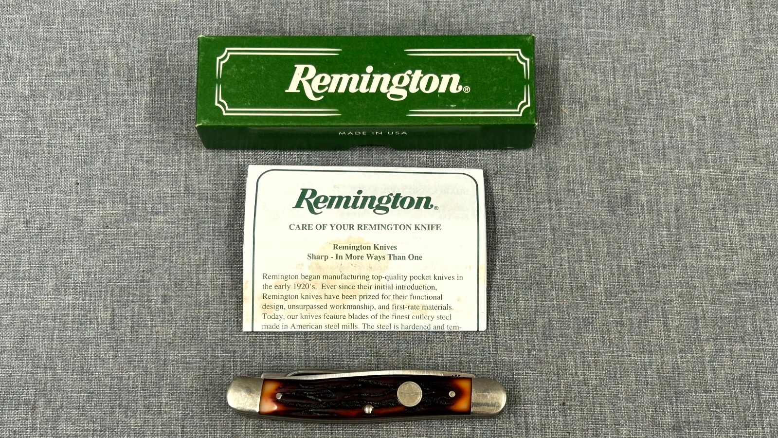 Remington R1 Knife Choke Bird Hook Knife with Jigged Handles Free ...