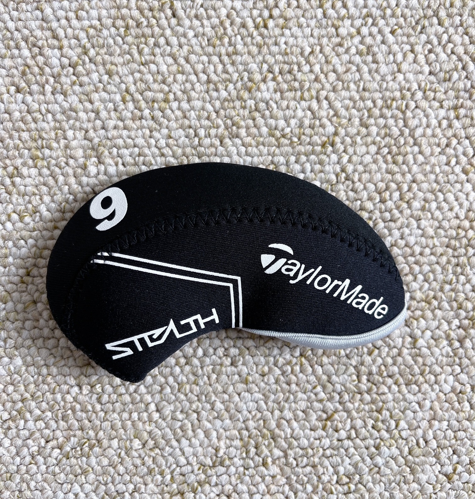 Black TaylorMade Stealth Neoprene Golf Iron Covers Headcover 10Pcs UK ...