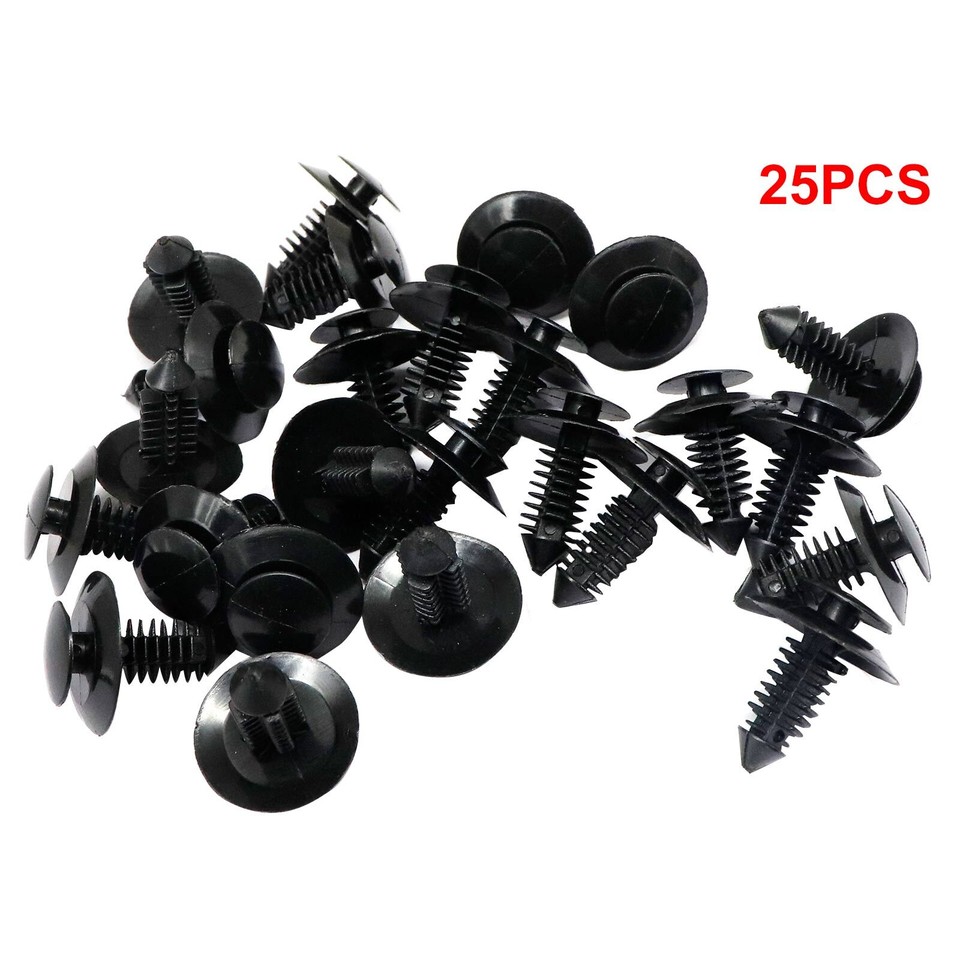 25x Interior Door Panel Clips Fasteners Retainers For 1985-2015 Ford F ...