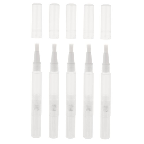 5 lot Plastic Twist Pen Essential Oil Perfume Cuticle Oil Tubes ...